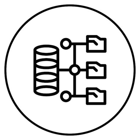 Premium Vector Network Data Storage Vector Illustration