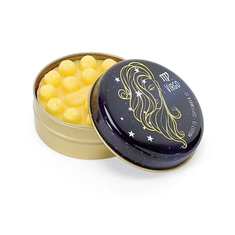 Virgo Lemon Soap In Tin The Doll Lady