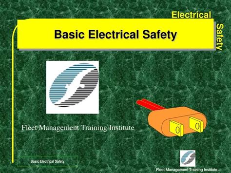 PPT Basic Electrical Safety PowerPoint Presentation Free Download ID 5571259