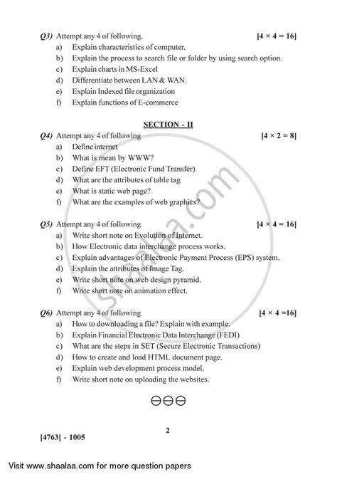 Computer Concepts And Applications 2014 2015 Bachelor Of Commerce B