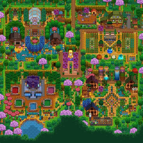 Stardew Valley Four Corners Farm Layout Artofit