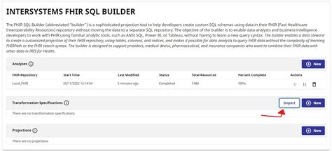 Incredible Csv To Fhir To Sql To Jupyter Fhir Contest V2 Intersystems