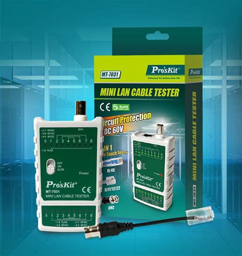 Mt 7031 Mini Lan Cable Tester Mt 7031