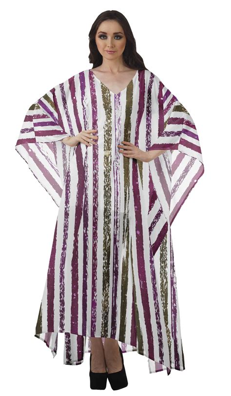 Moomaya Womens Swimsuit Cover Up Caftan Swimwear Sheer Turkish Kaftans