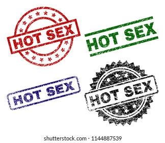Hot Sex Seal Prints Corroded Texture Stock Vector Royalty Free Shutterstock