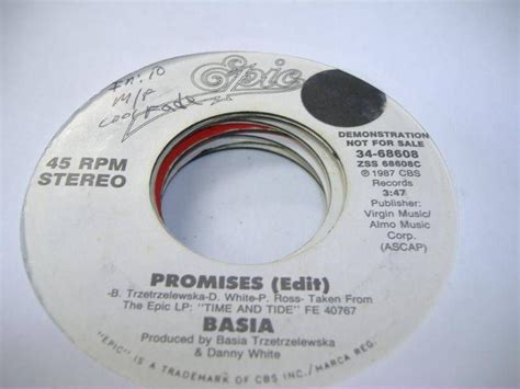 Basia Promises Vinyl Records And Cds For Sale Musicstack