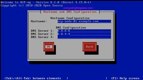 Install XCP Ng Virtualization Platform Step By Step With Screenshots ComputingForGeeks