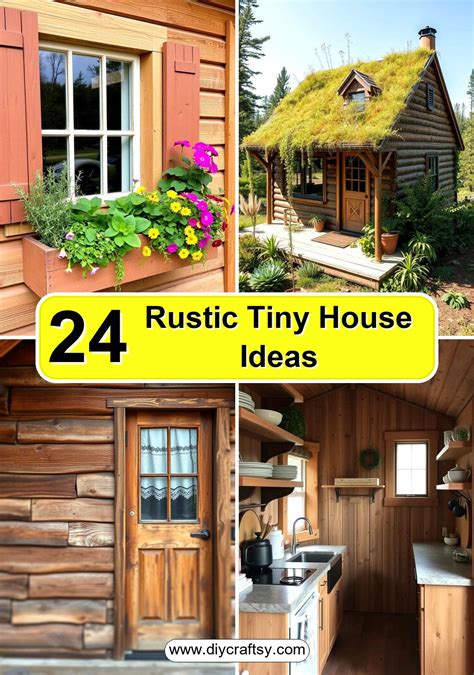 24 Rustic Tiny House Ideas Cozy Compact Living Designs