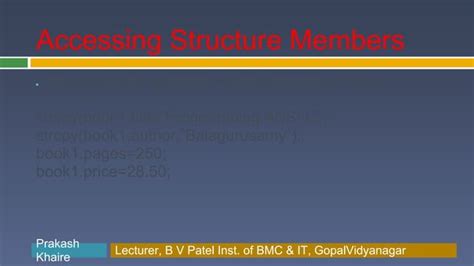 Lecture18 Structurein Cppt Programming Languages Computing