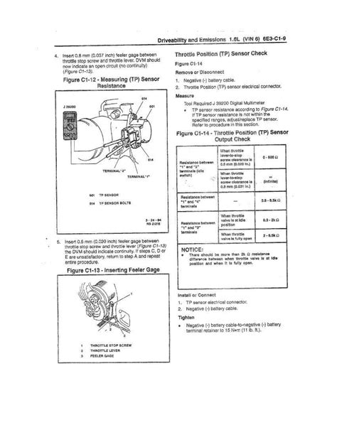 TPS Testing And Calibration All Sidekicks And Trackers