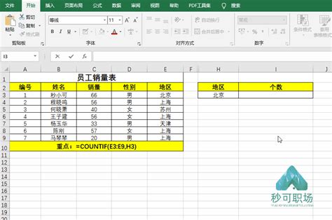5个excel常用count统计函数，hr必学！ 知乎