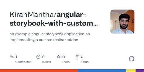 GitHub KiranMantha Angular Storybook With Custom Toolbar Addon An Example Angular Storybook