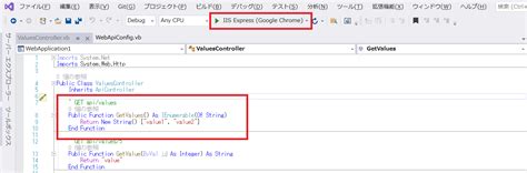 Vbnet Rest Api② Webapiプロジェクトを実行する Dcastblog