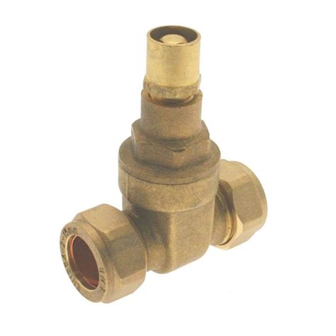 Brass Lockshield Gatevalve