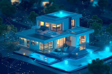 Digital Innovation In Architectural Home Design Premium Ai Generated Image