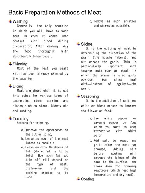 Tle Pdf Beef Meat