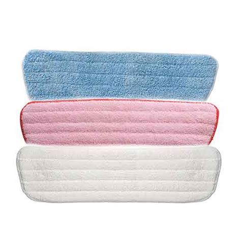 Oates 400mm Microfibre Flat Mop Refill Rapidclean