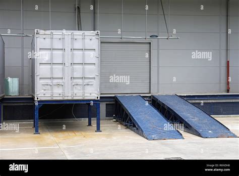 Loading Ramp Container Stock Photo Alamy