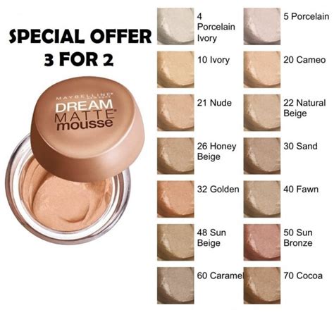 Maybelline Dream Matte Mousse Foundation - 026 Honey Beige.