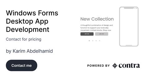 Windows Forms Desktop App Development By Karim Abdelhamid