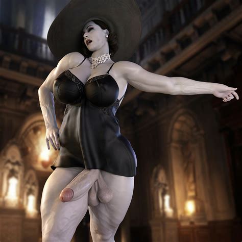rule 34 1futa 3d alcina dimitrescu balls balls under clothes