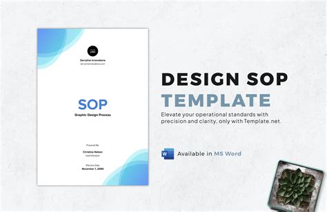 Editable Sop Templates In Word To Download