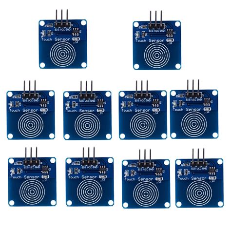 HiLetgo TTP B Switch Module Digital Touch Sensor Capacitive Touch For Arduino Pack Of PCS