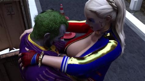 The Joker Fucks Harley Quinn In Dirty Alley Way