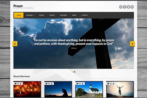CSS Igniter Prayer WordPress Theme Club WPress