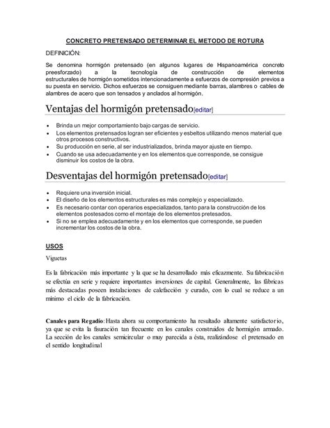 Concreto Pretensado Docx