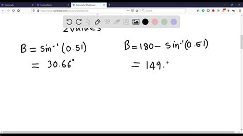 SOLVED Two Sides And An Angle Are Given Determine Whether The Given Information Results In One