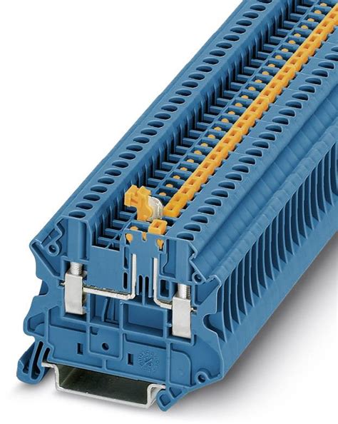 Knife Disconnect Terminal Block UT MT BU Phoenix Contact Conrad Com