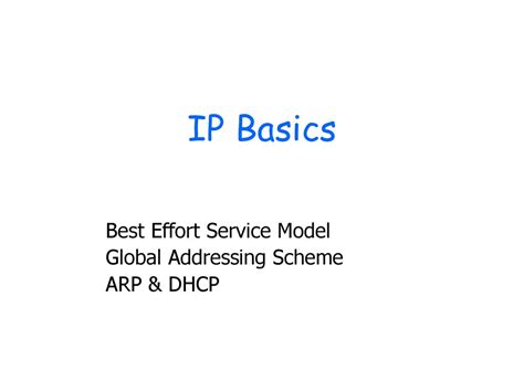 Ece544 Communication Networks Ii Spring Ppt Download