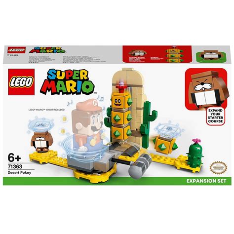 LEGO Super Mario Desert Pokey Expansion Set 71363 Toys Zavvi UK