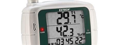 Improved Temperature And Humidity Data Loggers From Extech For Indoor Monitoring Surface