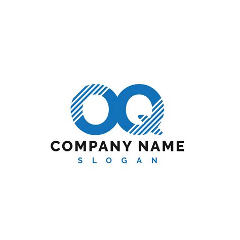 Diseño De Logotipo De Letra Oq Ilustración De Vector De Logotipo De