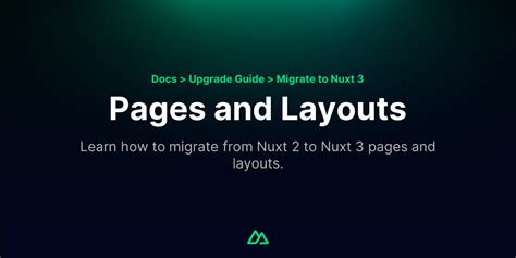 Migrate To Nuxt 3 Pages And Layouts V3