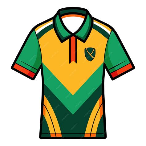 Premium Vector Cricket Jersey Mockup Template