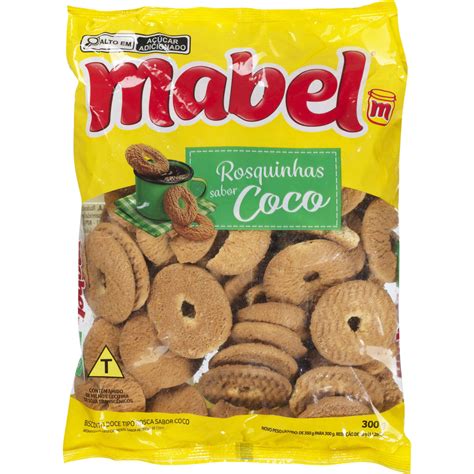 Biscoitos Rosquinhas Coco Mabel Continente Online