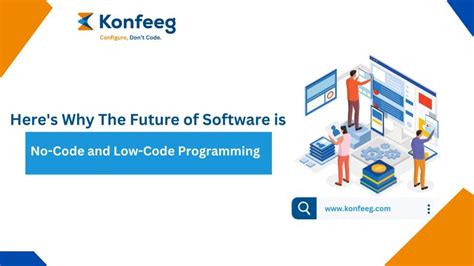 Konfeeg On Linkedin Why The Future Of Software Is No Code And Low Code