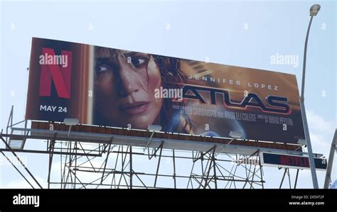 Los Angeles California Usa 11th May 2024 Jennifer Lopez Atlas