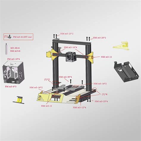 Review Imetrx 3d Printer Aluminum Extrusions Frame Kit Ncludes Matching Screws For Cnc