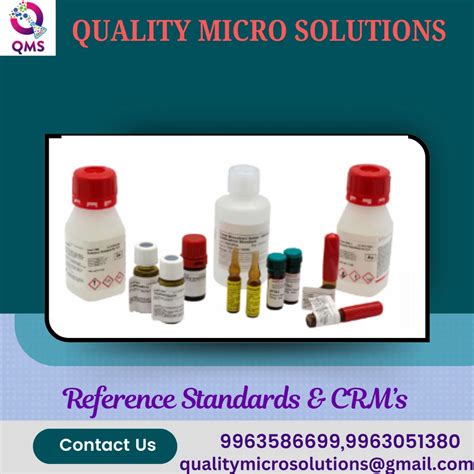 Reference Standards Chemicals At ₹ 4000 In Hyderabad Id 2854748958733
