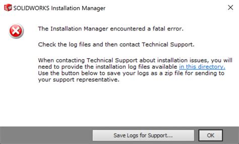 SOLIDWORKS Uninstall DLL Files Cannot Be Unregistered