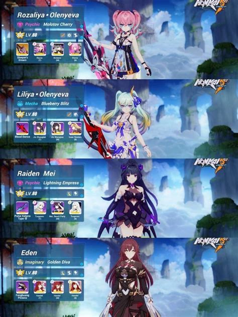 Honkai Impact Sea Lvl Video Gaming Video Games Others On Carousell