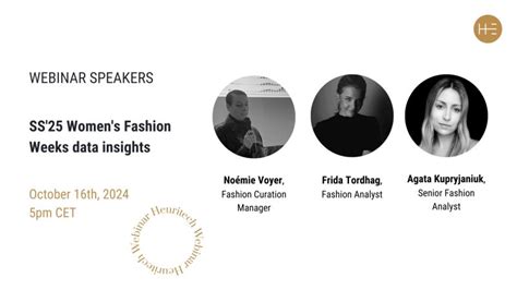 Heuritech On Linkedin Webinar Fashionweeks Trends