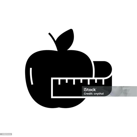 Dieting Icon Solid Style Vector Icon Design Element For Web Page Mobile App Ui Ux Design Stock
