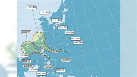 璨樹「恐轉強颱」最快明晚發海警 花東週五起有雨│颱風│氣象局│中颱│tvbs新聞網