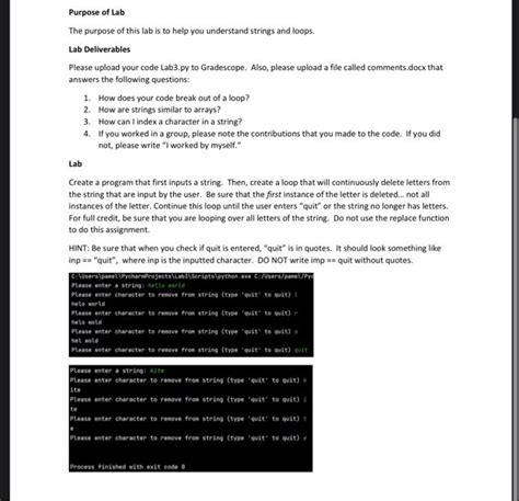 Solved Purpose Of Lab The Purpose Of This Lab Is To Help You Chegg Com