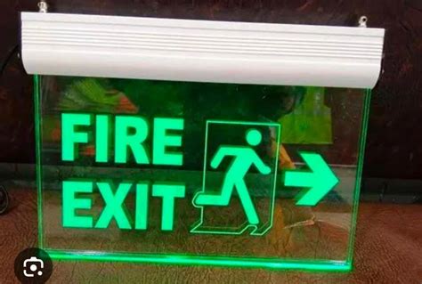 Red Fire Extinguisher Safety Signage For Hospital At ₹ 1800piece In